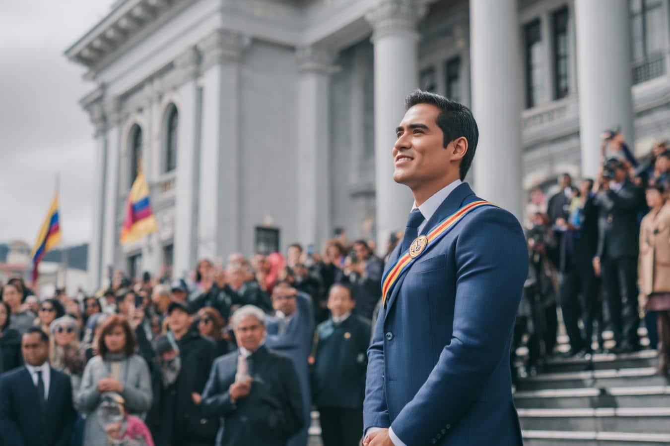 Daniel Noboa asume la presidencia de Ecuador y promete intensificar la ...
